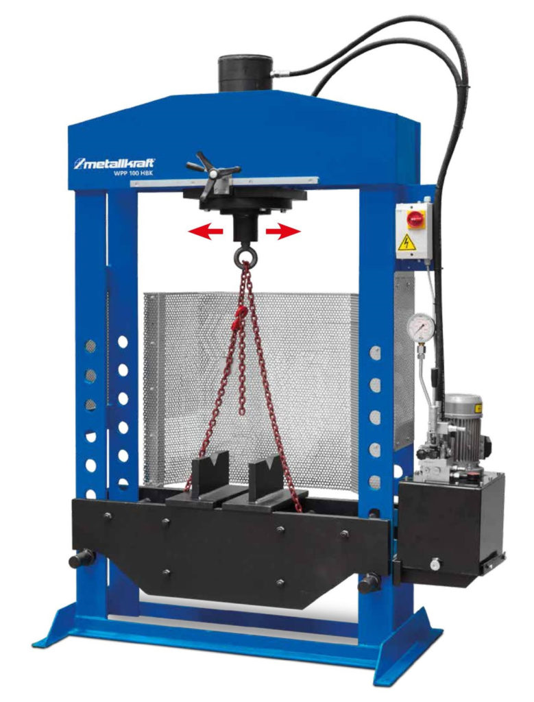 Prasa warsztatowa hydrauliczna Metallkraft WPP 200 HBK [4013200] - KM ...